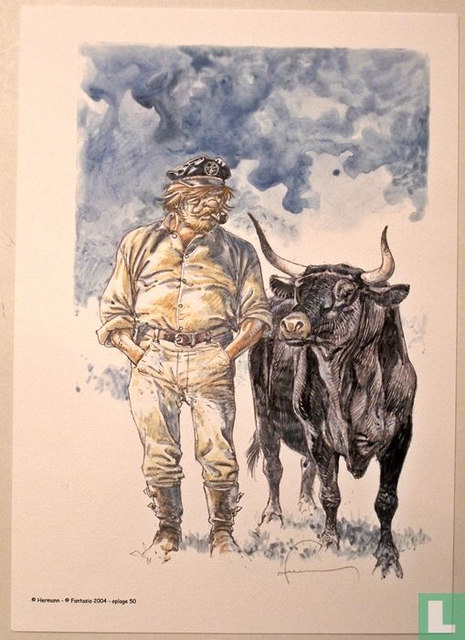 Barney Jordan & buffel (2004) - Prent - LastDodo