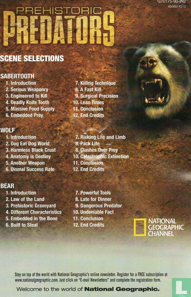 Prehistoric Predators DVD - DVD - LastDodo