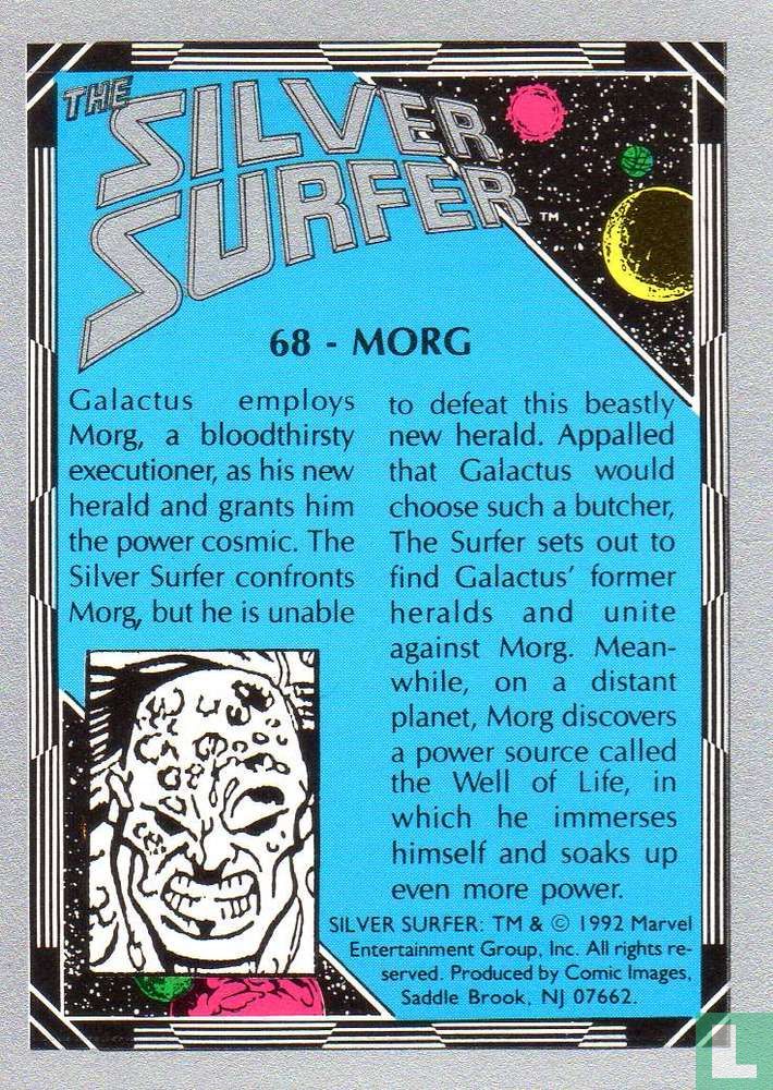 Morg 68 (1992) - The Silver Surfer - LastDodo