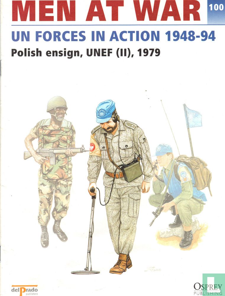 Polish ensign, UNEF (II), 1979 MW100 (2001) - Del Prado - LastDodo