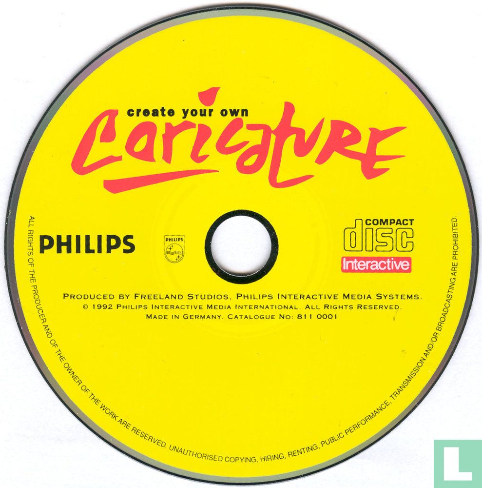 Create your own caricature with Spitting Image (1992) - Philips CD-i ...