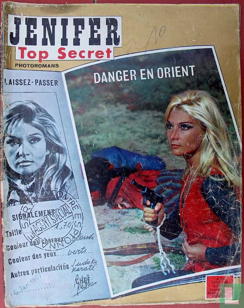 Jenifer Top Secret 24 24 (1969) - Jenifer Top Secret - LastDodo