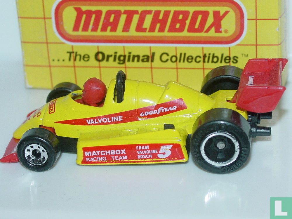 F1 Racer (Indy Racer) MB65 (1987) - Matchbox - LastDodo