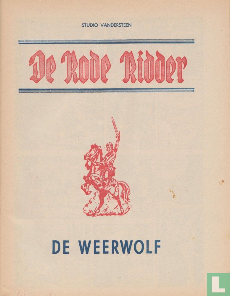 De weerwolf 47 a (1970) - Rode Ridder, De [Vandersteen] - LastDodo