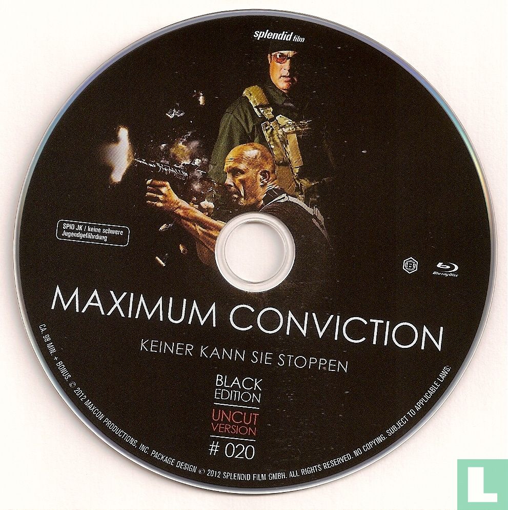 maximum conviction 2012