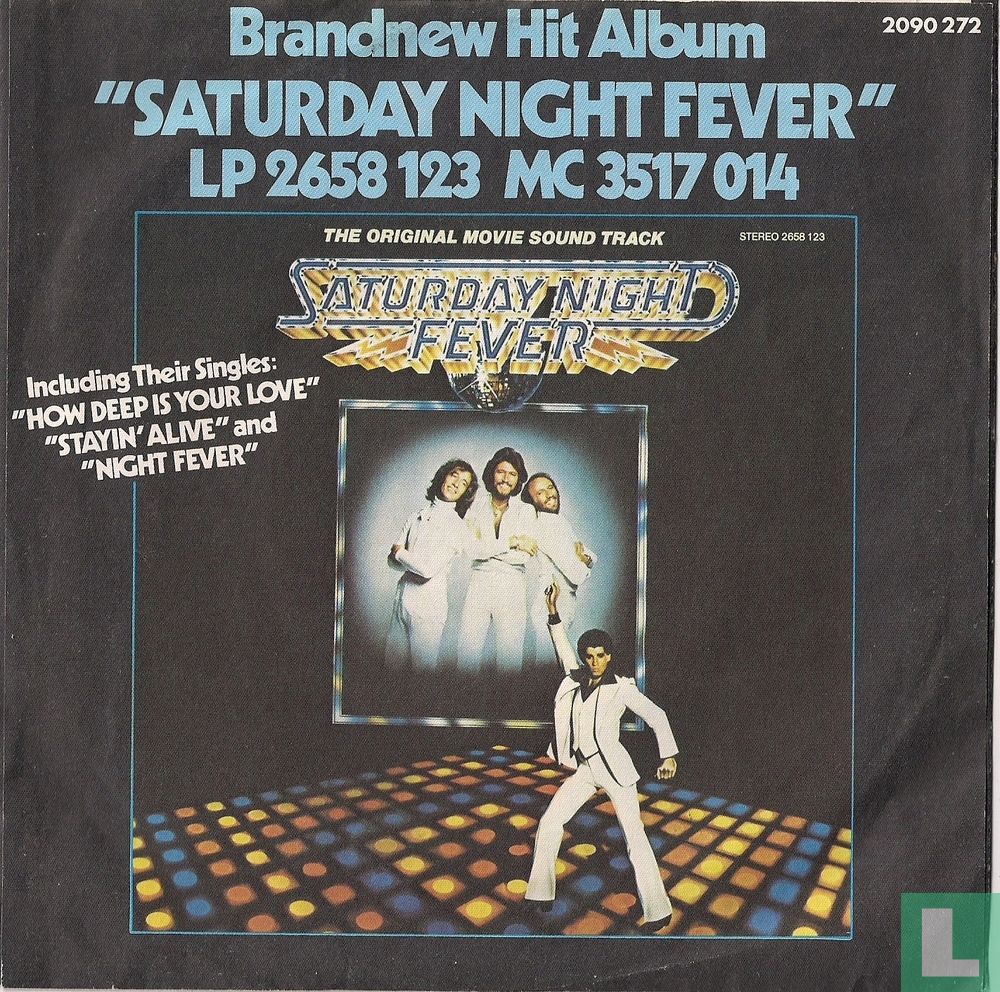 Night Fever Single 2090 272 (1978) - Bee Gees, The - LastDodo