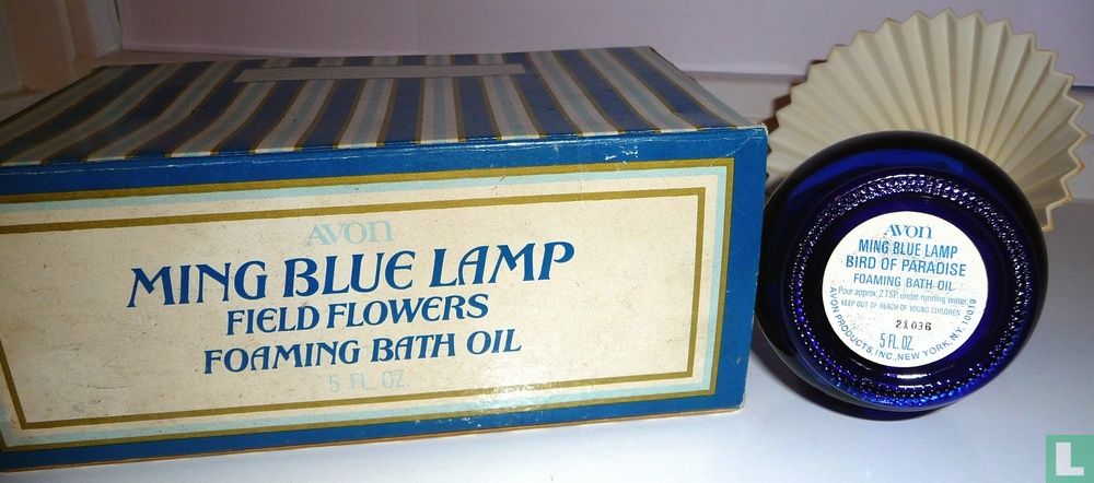 Ming blue lamp (1974) - AVON - LastDodo