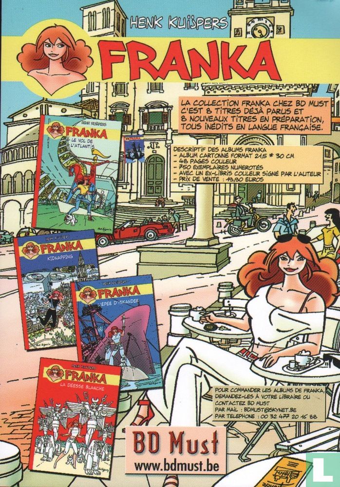 La collection Franka chez BD Must (2010) - BD Must - LastDodo