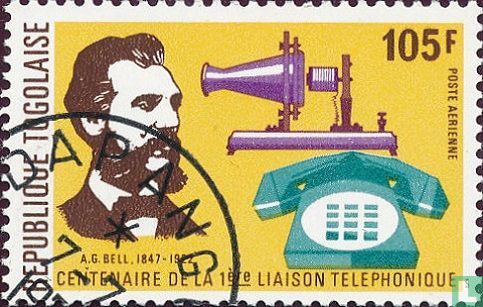 100 years of telephone 105 (1976) - Togo - LastDodo