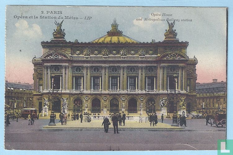 Opéra et la Station du Métro (1924) - Parijs - LastDodo