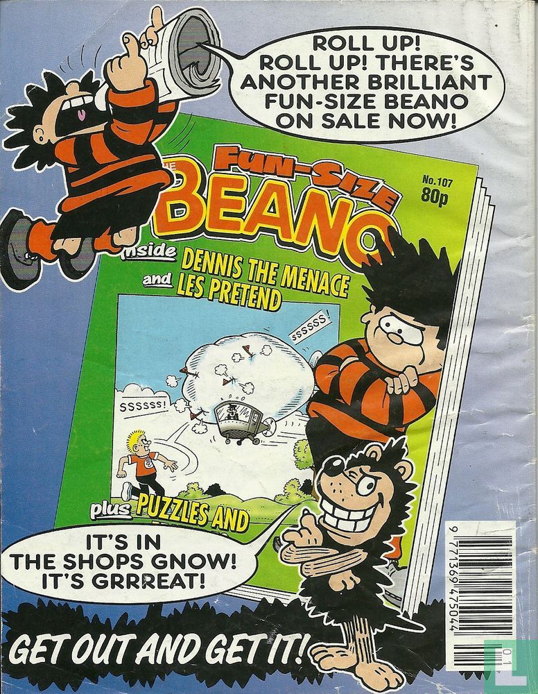 The Fun-Size Beano 108 108 (2002) - Ball Boy - LastDodo