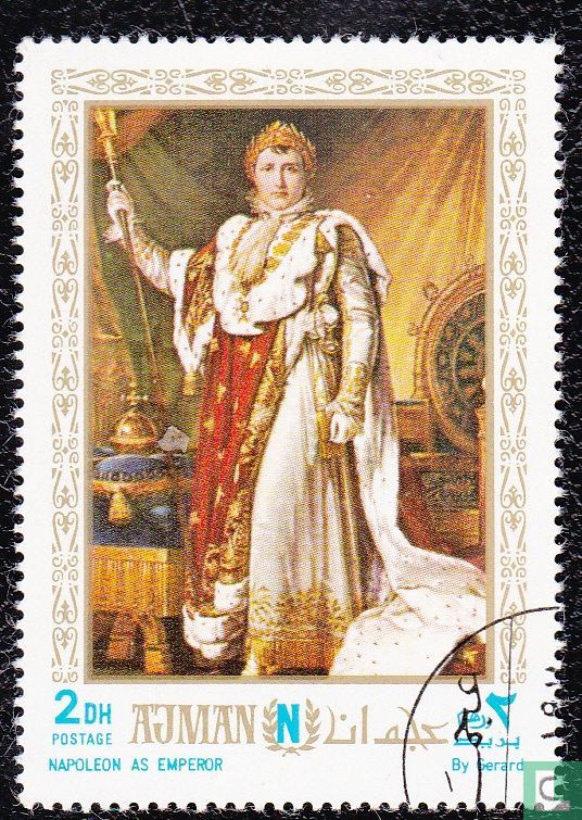 200th anniversary of the birth of Napoleon Bonaparte 2 (1970) - Ajman ...
