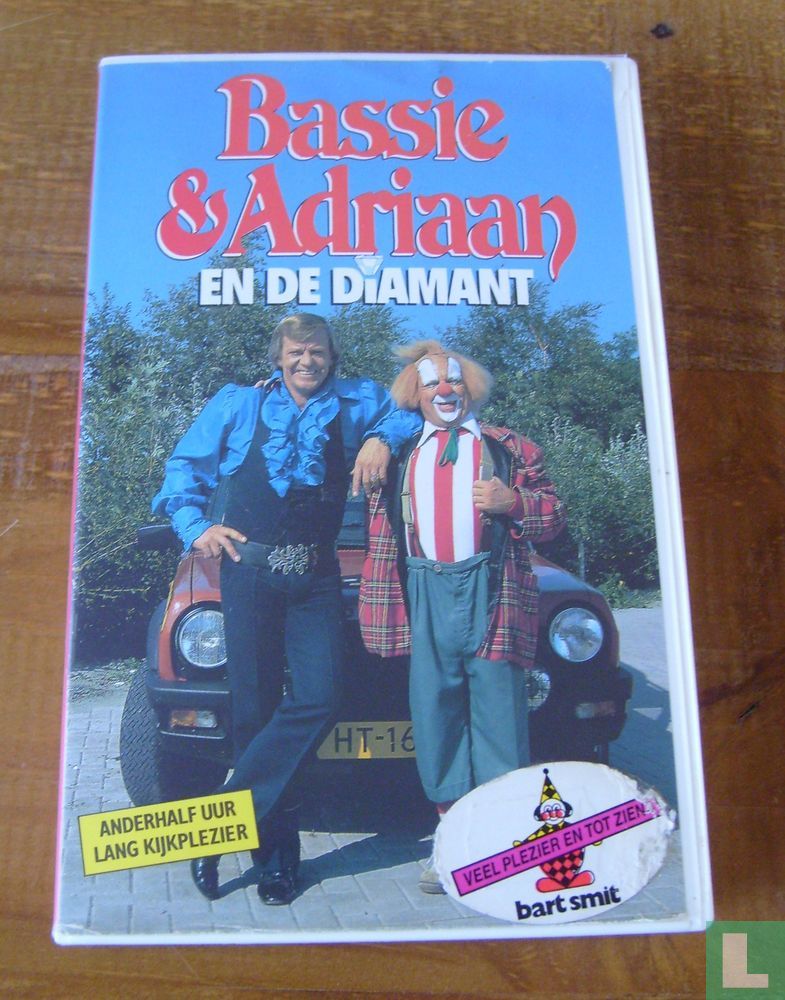 Bassie & Adriaan en de diamant VHS (1991) - VHS videoband - LastDodo