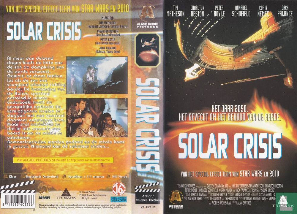 Solar crisis VHS (2002) - VHS video tape - LastDodo