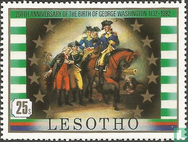 George Washington 25 (1982) - Lesotho - LastDodo
