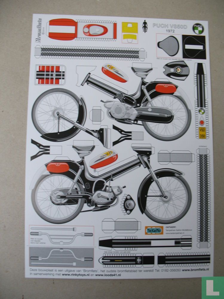 Puch VS50D 1972 2014 (2014) - Bromfiets - LastDodo