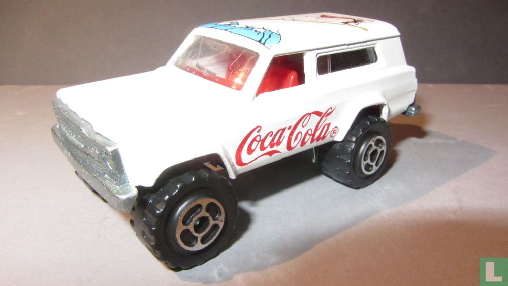 Jeep Cherokee 4x4 'Coca-Cola' 236 (1995) - Majorette - LastDodo