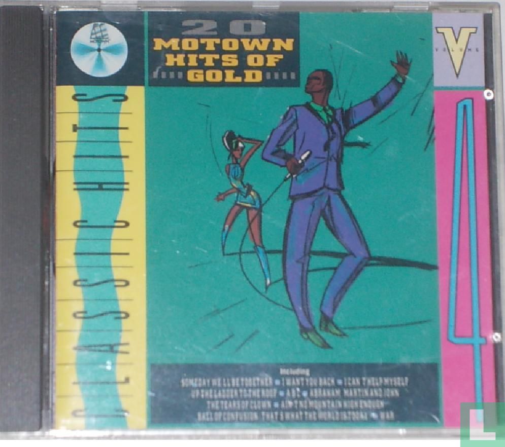 20 Motown Hits of Gold #4 CD WD 72404 (1988) - Artistes variés - LastDodo