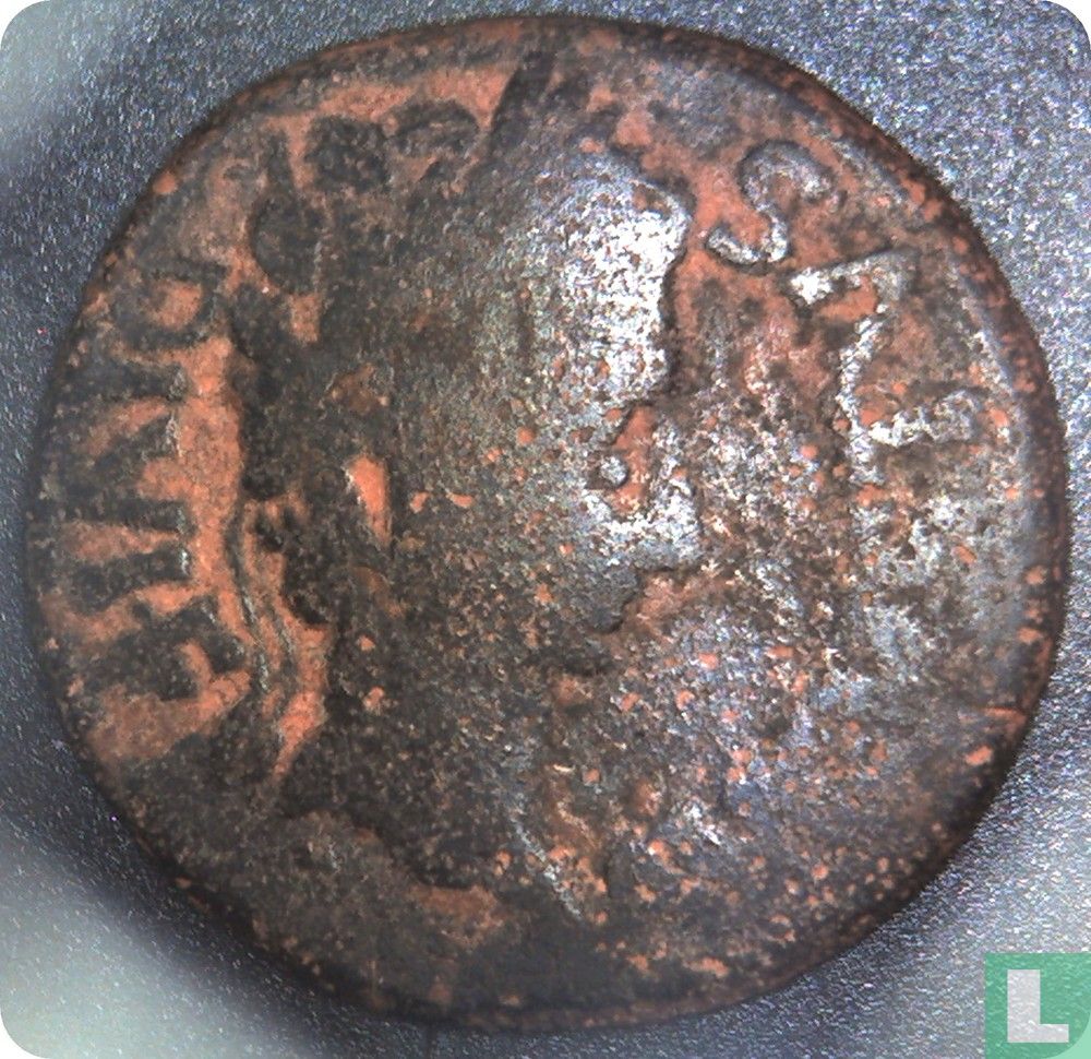 Roman Empire, AE As, Augustus, Cartagena, Hispania, 27 BC - 14 AD (-27 ...