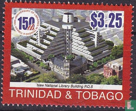 150 years of library 3.25 (2001) - Trinidad and Tobago - LastDodo