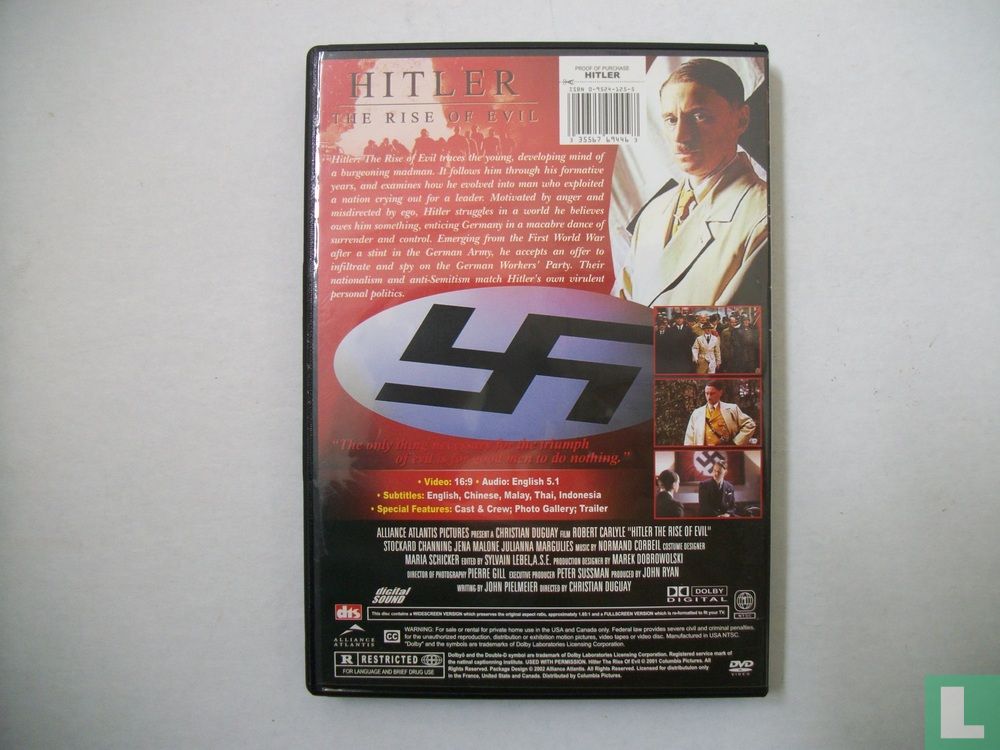 Hitler - The Rise of Evil DVD (2002) - DVD - LastDodo