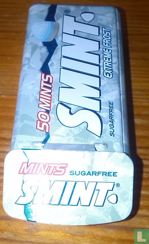 Smint 50 sugarfree mints Extreme frost (2014) - Smint - LastDodo