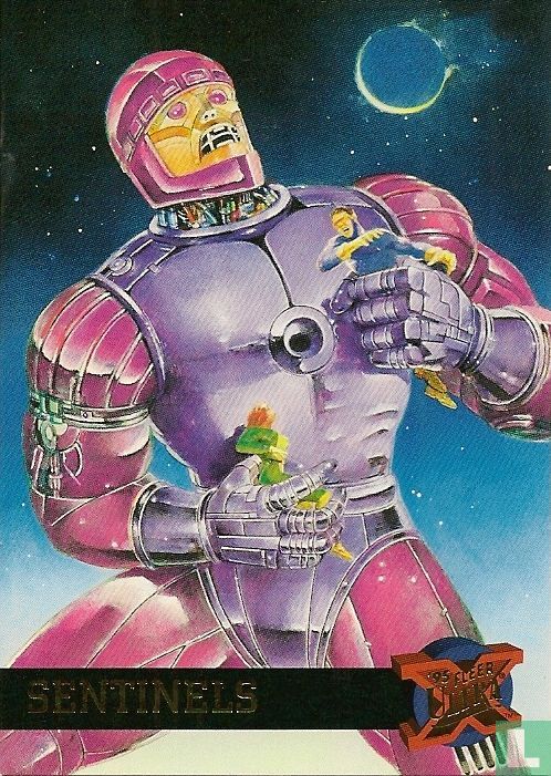 Sentinels 42 (1995) - Marvel '95 Fleer Ultra X-Men - LastDodo
