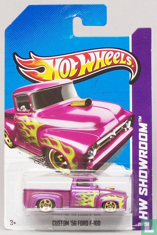 Custom '56 Ford F-100 (Custom '56 Ford Truck) 211 (2013) - Hot Wheels ...