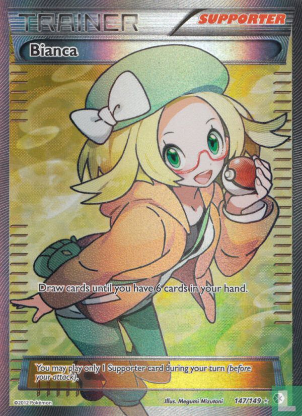 Pokemon Bianca Card