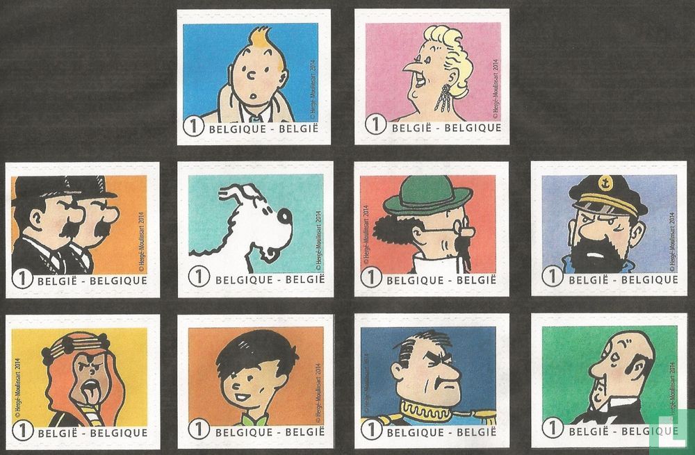 Tintin and his friends (2014) - Belgium - LastDodo