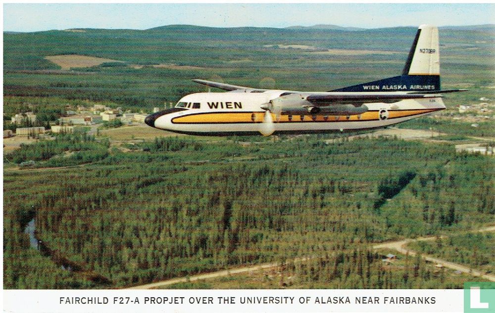 WIEN Alaska Airlines - Fairchild F-27A - Gemigreerd vanuit Luchtvaart ...