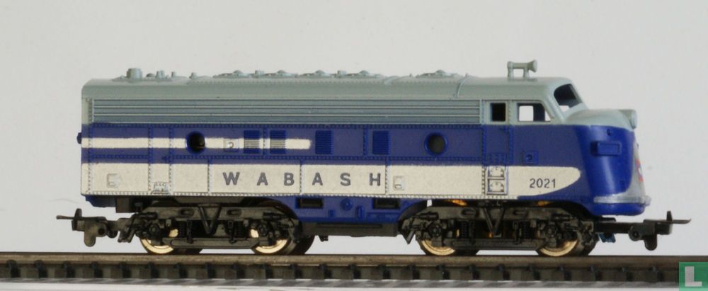 Dieselloc Wabash type EMD F7A 232 - 232CL - 220232 (1968) - Lima ...