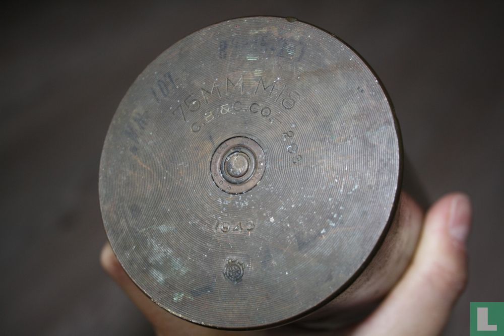 Sleeve Tank 75 mm M18 USA (Sherman tank) (1943) - Sleeve - LastDodo