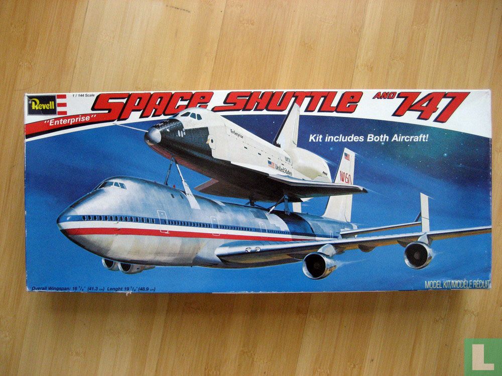 Space Shuttle Enterprise and 747 H177 (1977) - Revell - LastDodo