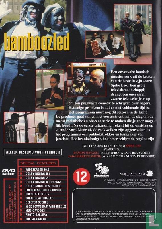 Bamboozled DVD (2001) - DVD - LastDodo