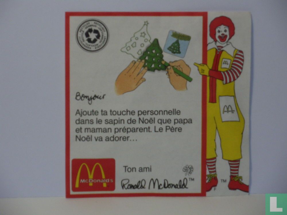 Christmas tree (1993) - McDonald's - LastDodo
