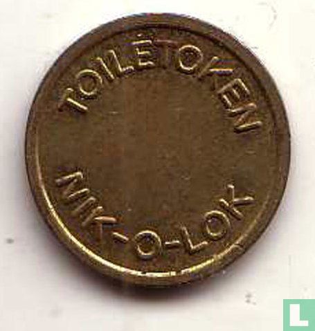 USA Nik-O-Lok Toilet Token Pay Toilet token - Consumption tokens - LastDodo