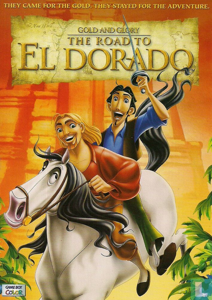 the road to el dorado coloring book