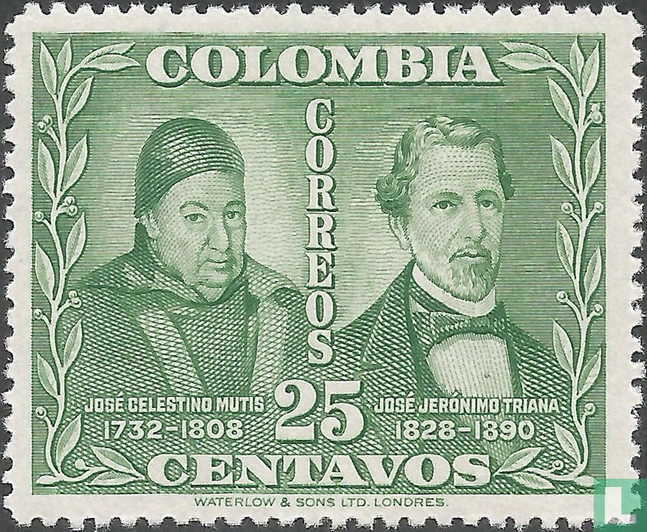 Jose C. Mutis et José J. Triana 25 (1947) - Colombie - LastDodo