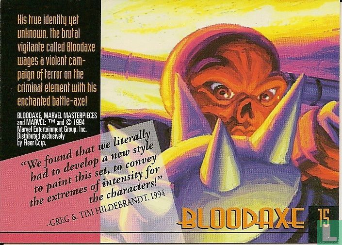 Bloodaxe 15 (1994) - Marvel Masterpieces 1994 - LastDodo