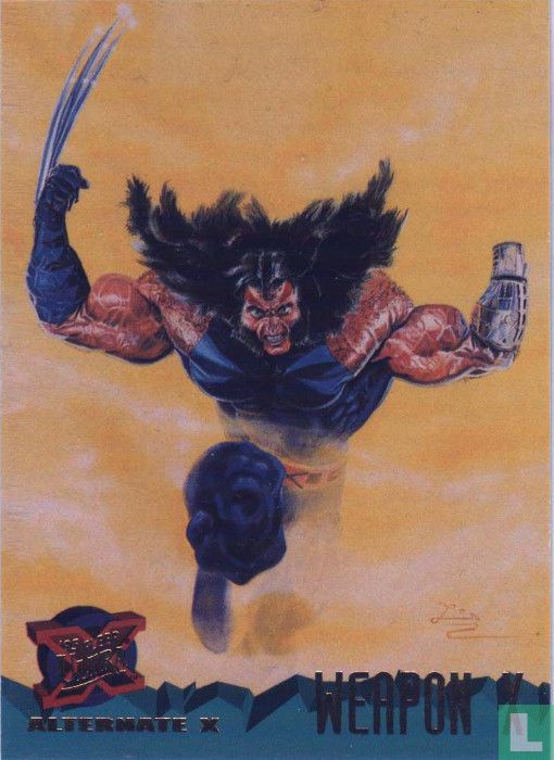 Alternate X: Weapon X (1995) - Marvel '95 Fleer Ultra X-Men - LastDodo