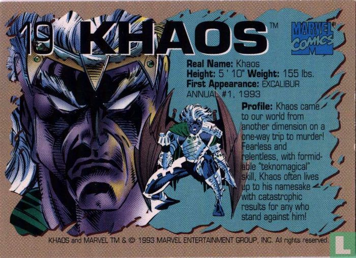 Khaos 19 (1993) - Marvel Annuals 1993 - LastDodo