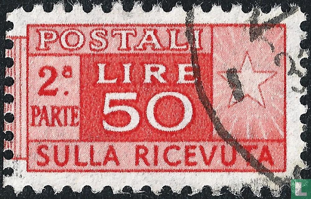Pakketpost 50 (1956) - Italië - LastDodo