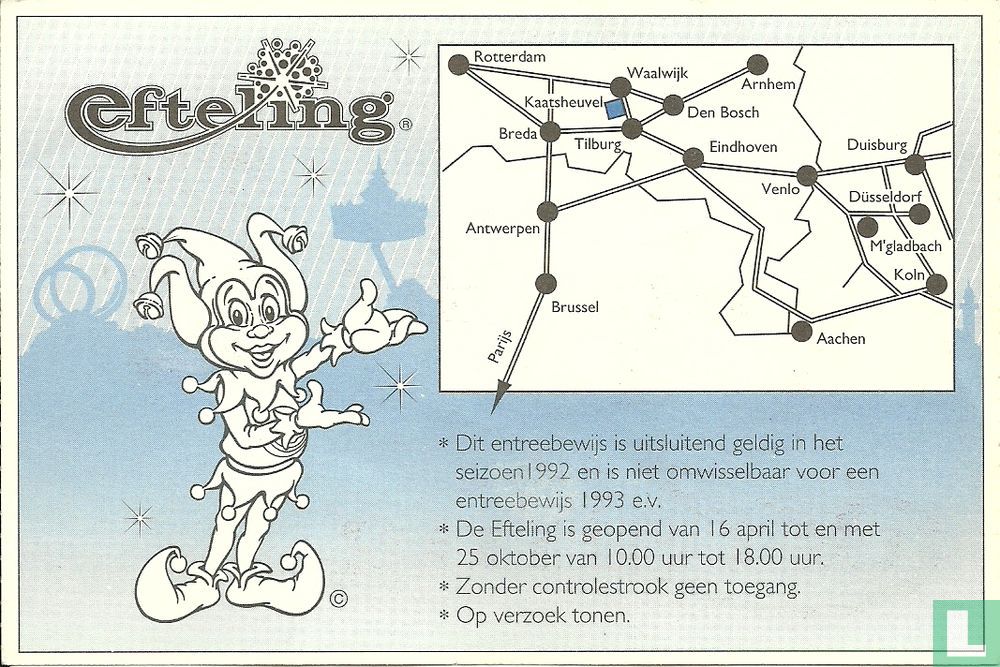 1992 Efteling (1992) - De Efteling - LastDodo