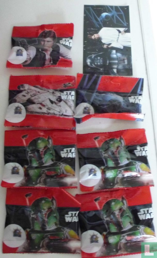 Star Wars Mini Chocolate Cookies + Surprise [volle zak] (2016) - Candy ...