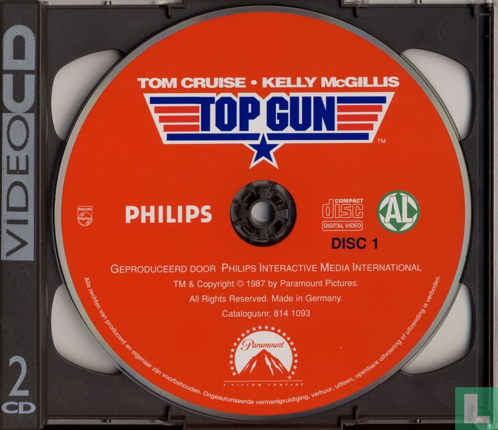Top Gun VCD (1995) - CD Vidéo VCD - LastDodo