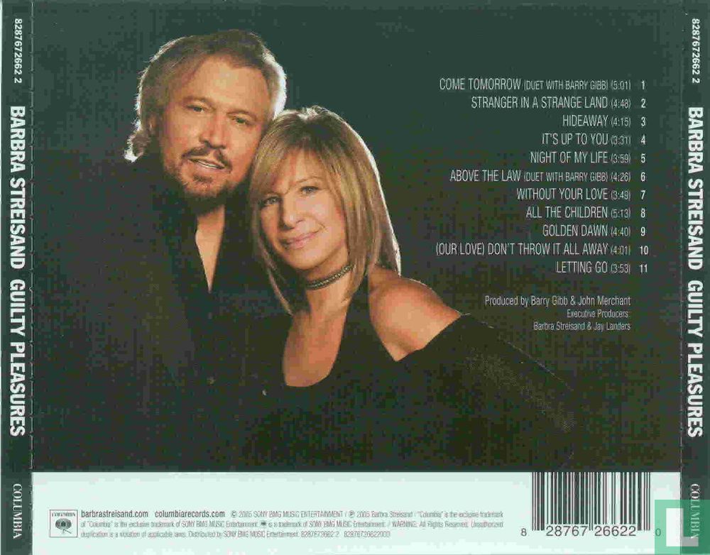 Guilty Pleasures CD 8287672662 2 (2005) - Streisand, Barbra - LastDodo