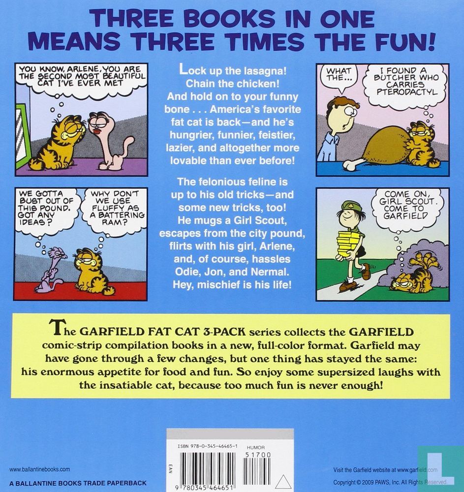 Garfield Fat Cat 3 pack 2 (2005) - Garfield - LastDodo