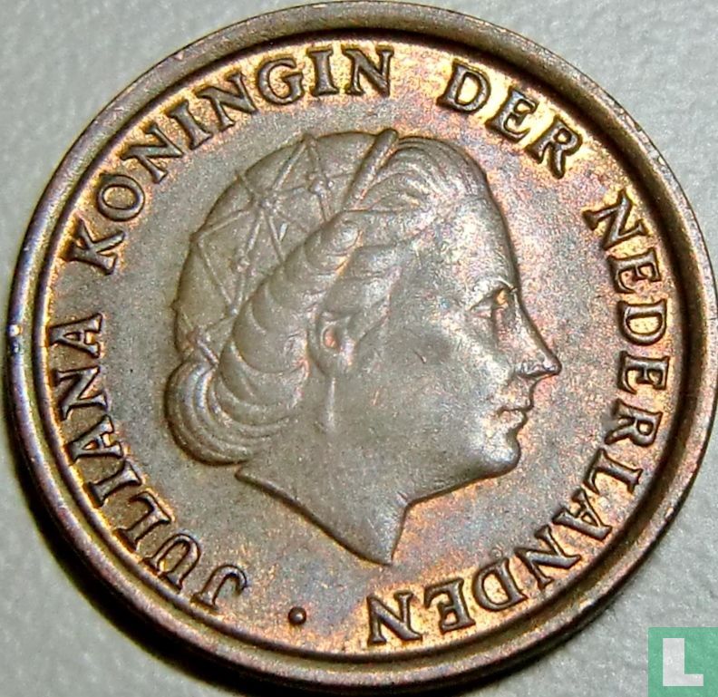 Nederland 1 cent 1972 KM# 180 (1972) - Nederland - LastDodo