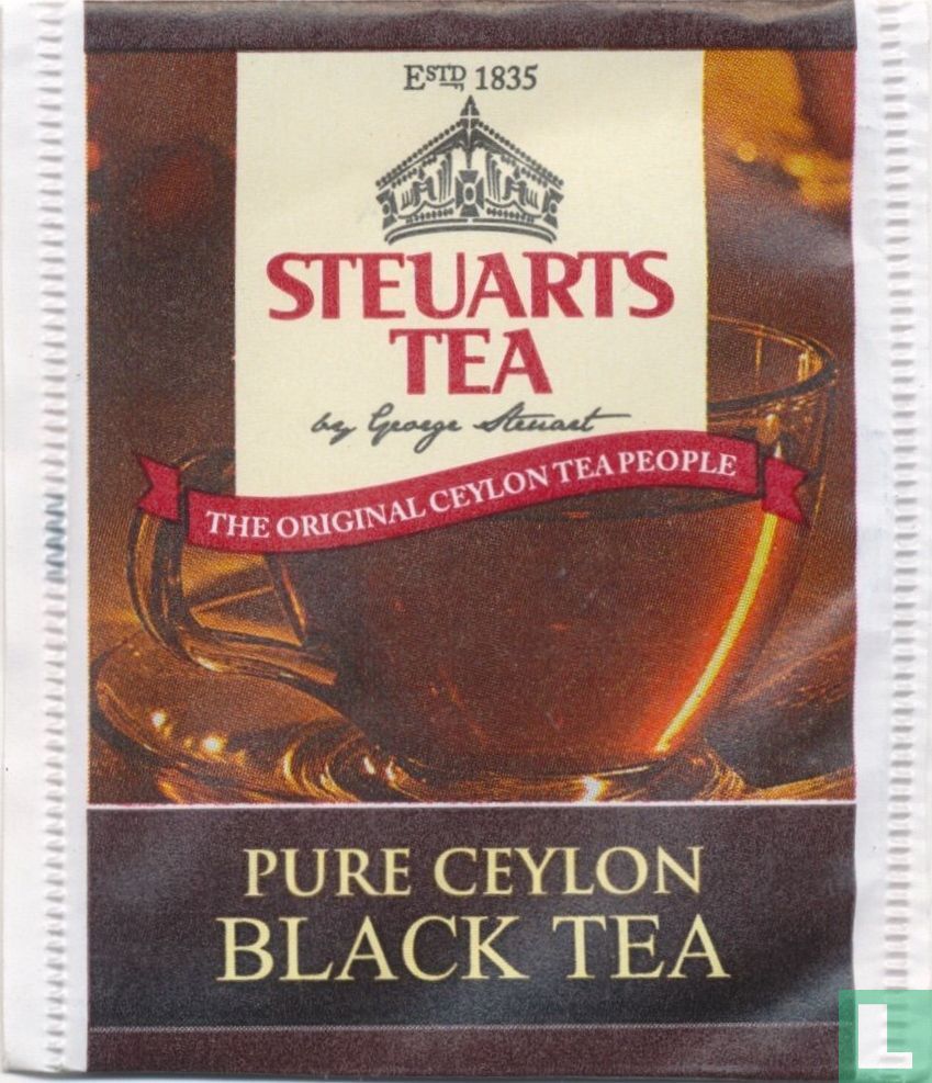 Pure Ceylon Black Tea (2014) - Steuarts Tea - LastDodo